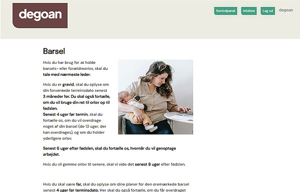 Den digitale personalehåndbog | Degoan